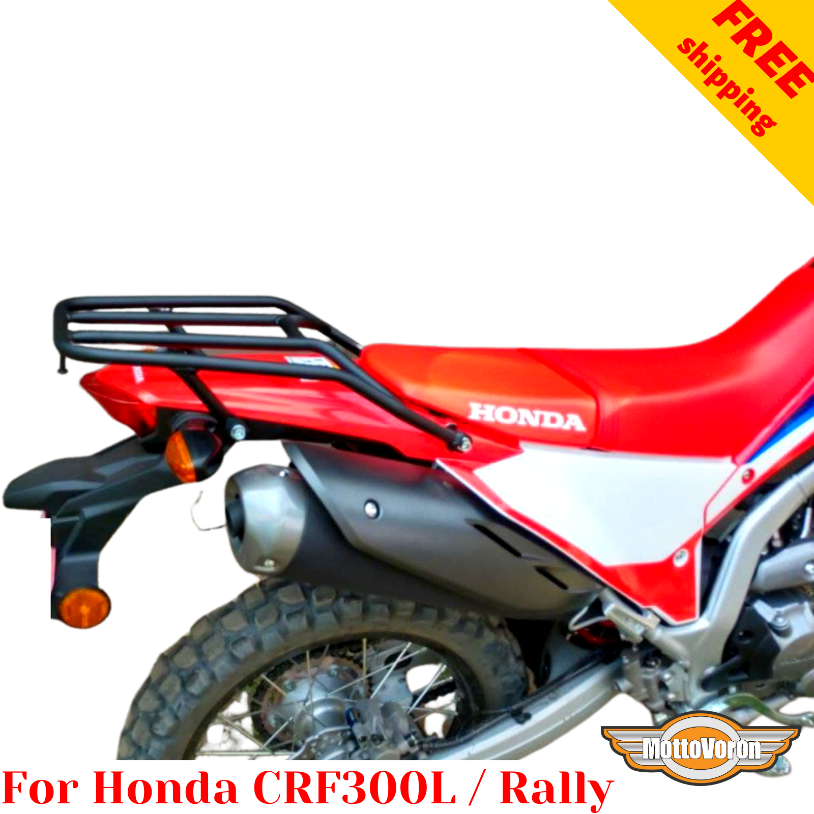 For Honda CRF300L Rear rack CRF 300 Rally Rear luggage rack CRF300L ...