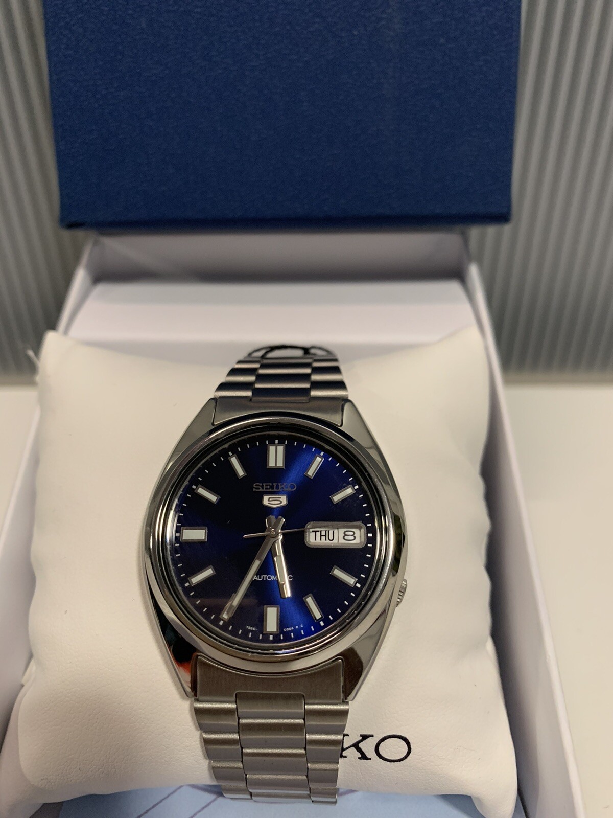 SEIKO 5 SNXS77K 21 Rubíes Automático 30m WR Original!