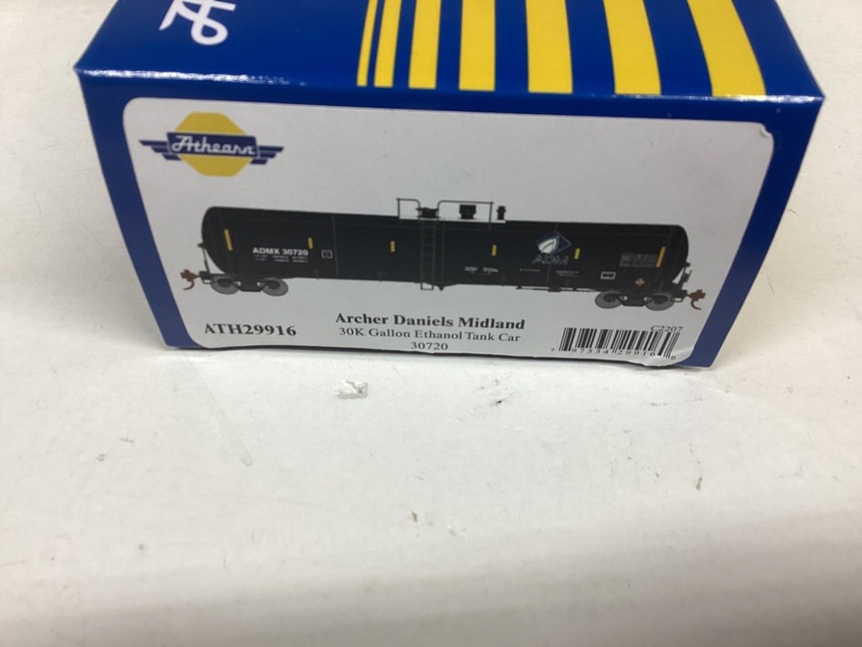 Athearn #29916 HO scale "ADM" 30K gallon ethanol tank car Rd. #30720 | eBay