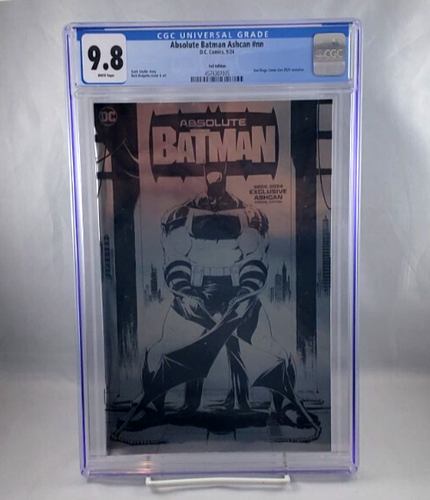 Absolute Batman #1 SDCC 2024 Foil Edition Ashcan CGC 9.8 | eBay