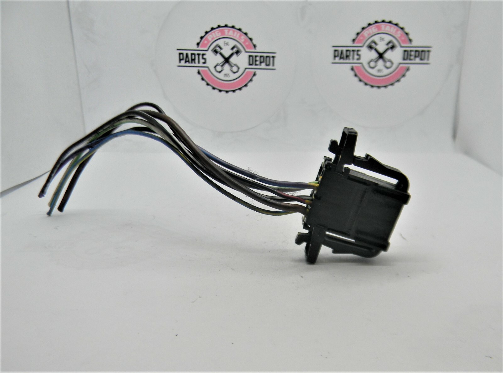 AUDI 2004 A8 8 PORT 6 PIN ELECTRICAL CONNECTOR PLUG PIGTAIL 3B0972724 ...