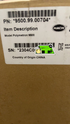 9500.99.00704 HACH polymetron 9500 Controller Brand New Fast shipping# ...