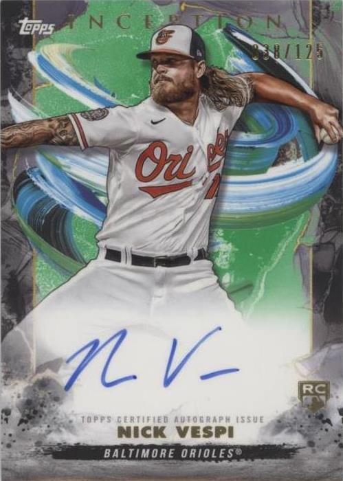 2023 Topps Inception - Base Rookie and Emerging Stars Autographs Nick ...