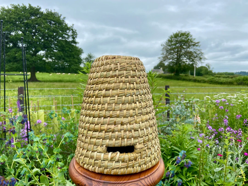 Traditional Beekeeping Bee Straw Skep Hive Decorative Display Beehive ...