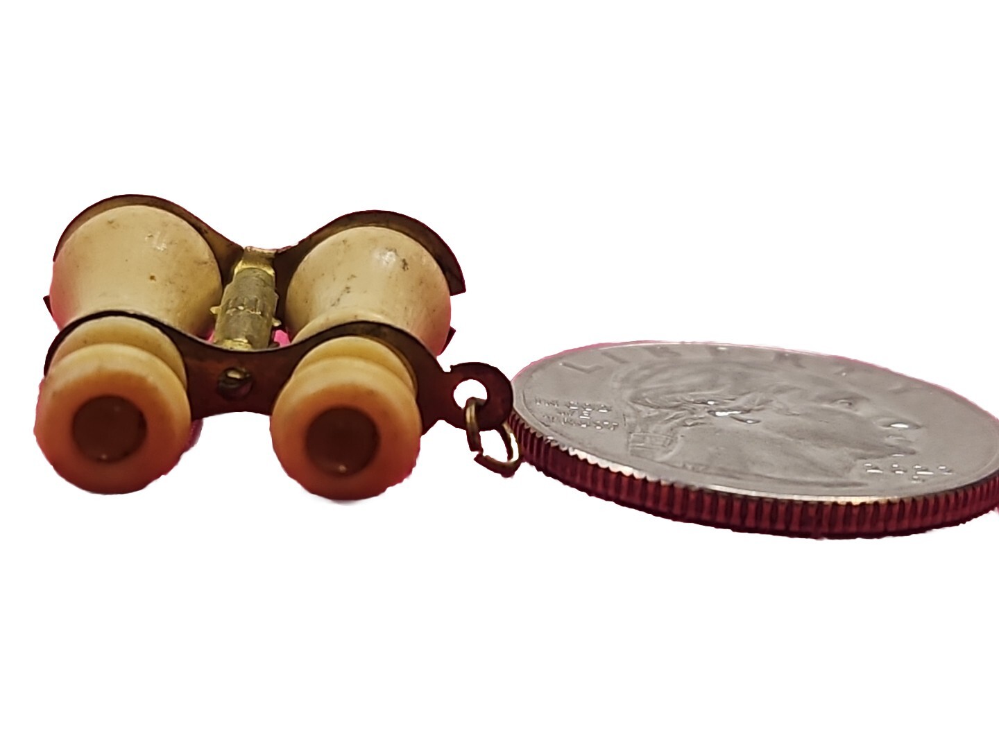 Antique Binocular Stanhope Viewer View Of Recuerdo De N.S. Guadeloupe ...