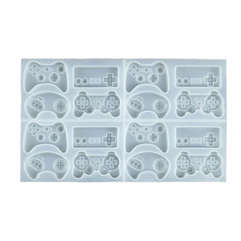 Game Console Handle Mold Pendant Silicone Resin Mold Game Controller ...