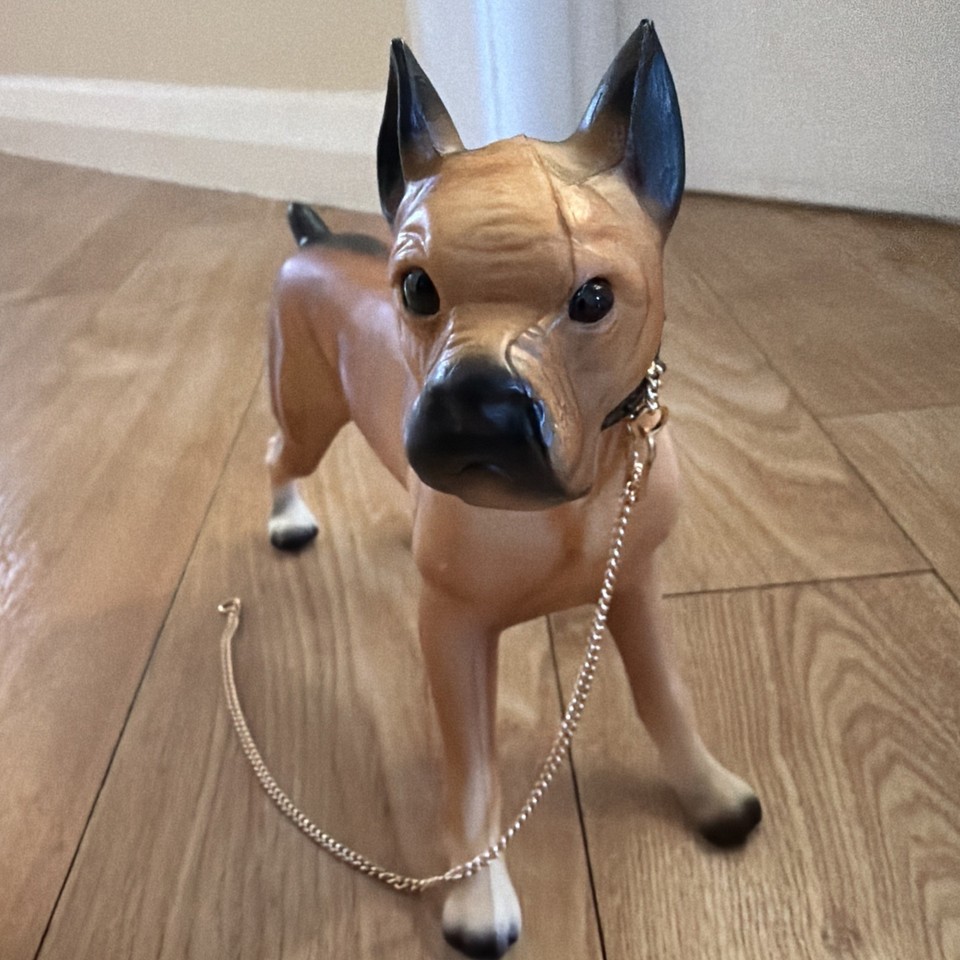 BRUTUS ACTION MAN DOG WITH COLLAR AND CHAIN | eBay UK