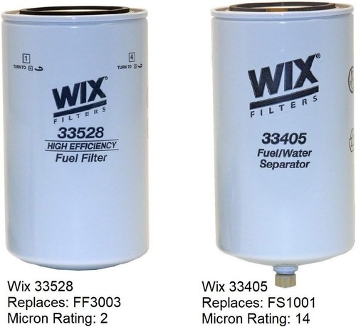 Wix Replacement Filters for FASS I Replaces FF3003 - FS1001 78776809561| eBay