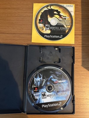 Mortal Kombat Deception Premium Pack Sub-Zero Disc (PS2) Plus regular ...
