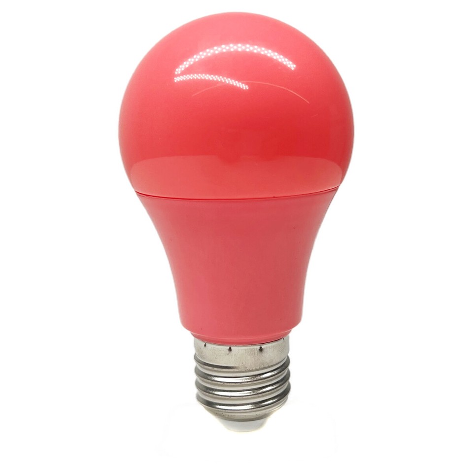 10x Multicolor LED Globe Light Bulbs A60 5W E27 B22 Red Yellow Blue ...