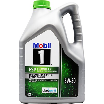Mobil 1 ESP Formula P 5w-30 Advanced Performance Synthetic Engine Oil ...