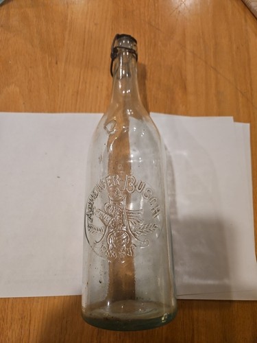 Old Anheuser Busch Blob Top Quart Bottle | eBay