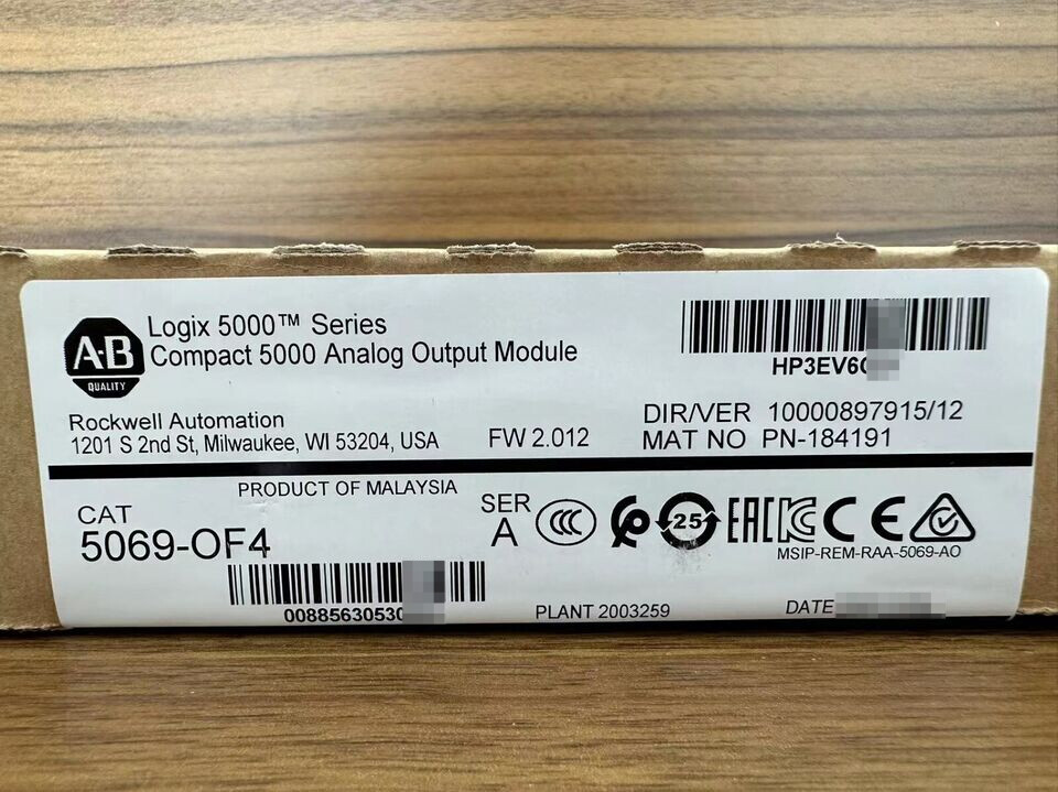 New AB 5069-OF4 Compact 5000 Analog Output Module Factory Sealing Fast ...