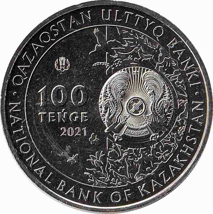 Kasachstan 100 Tenge 2021 "Qulan" | eBay