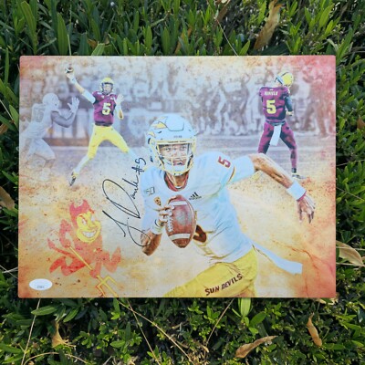 Jayden Daniels 11x14 Custom Metal Print Autograph | eBay