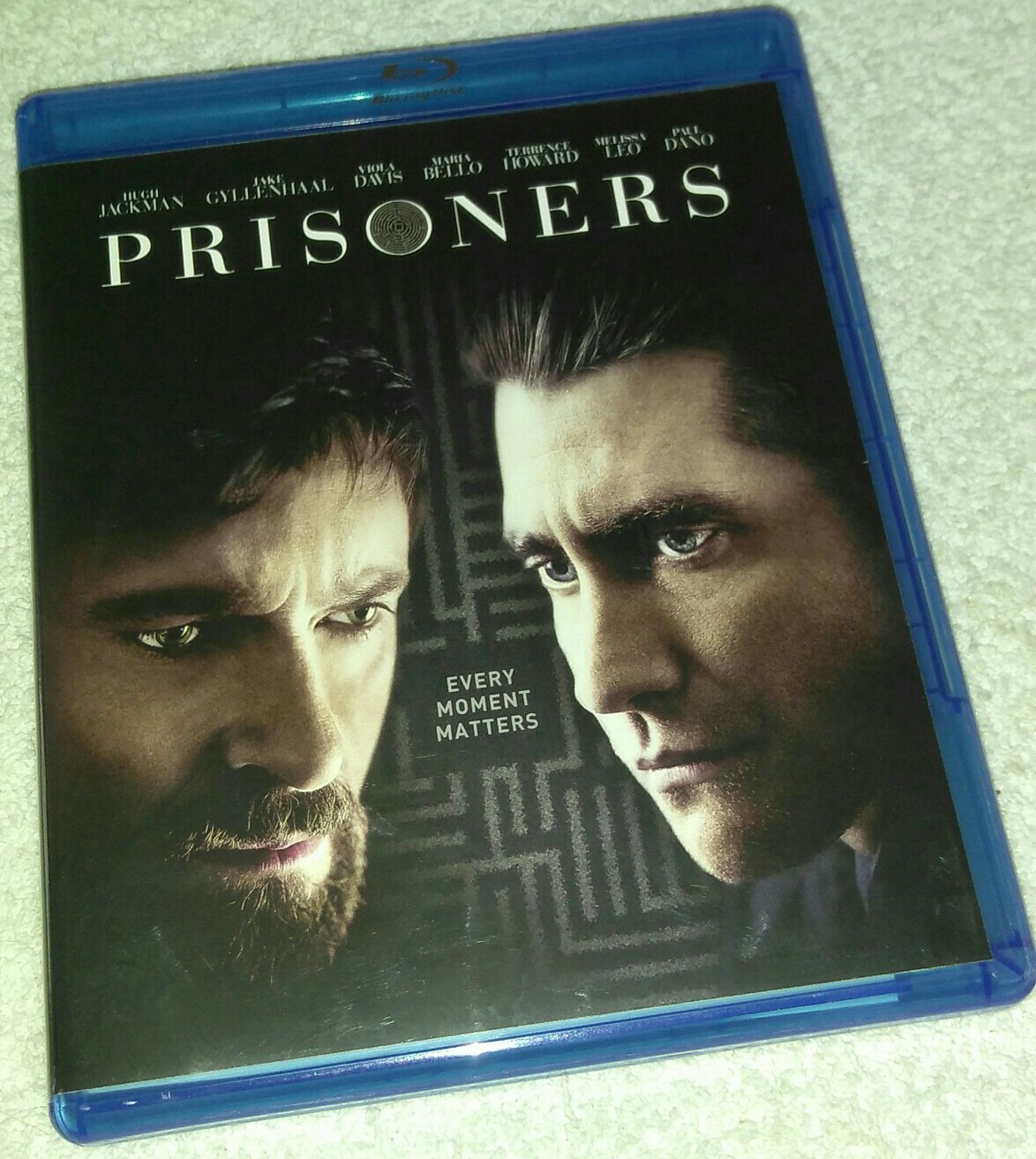 Prisoners Blu Ray Cover