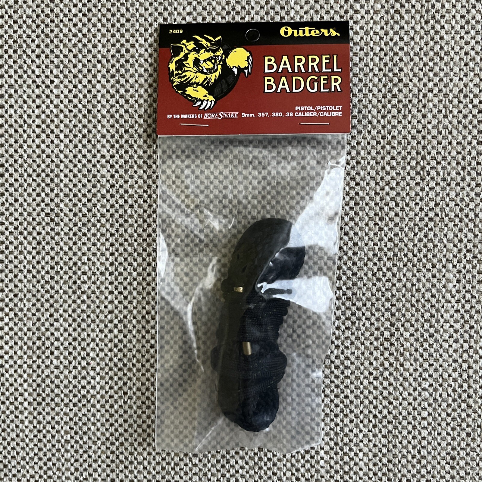 Outers Guncare 2409 Barrel Badger Bore Cleaner 9mm for sale online | eBay