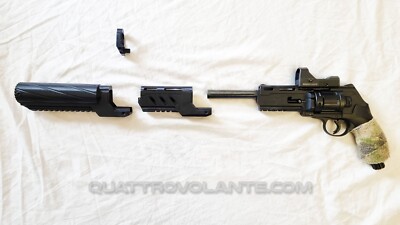 HDR50 TR50 Tuning barrel cover Silencer compatible | UMAREX T4E HDR50 ...