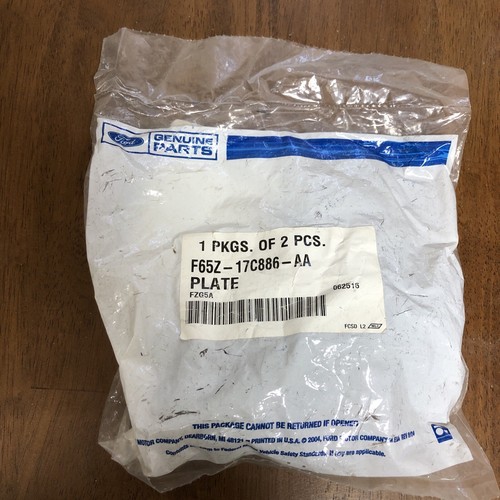 Genuine Ford Stud Plate 2pc F65Z-17C886-AA Brand New | eBay