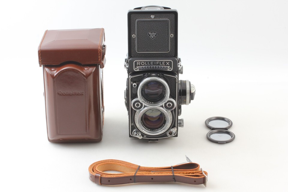 [Near MINT] Rollei Rolleiflex 2.8F White Face TLR Film Camera Xenotar ...