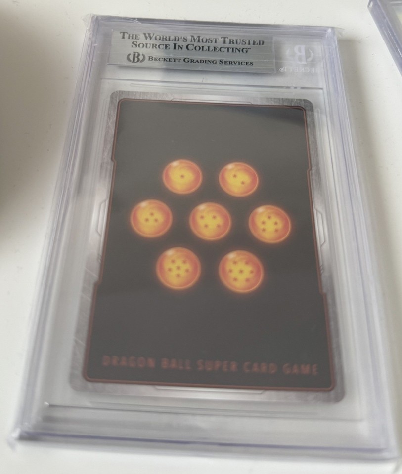 2019 DBS Card Game SS3 Scramble Raditz, Vegeta & Broly BT7-130 SCR BGS ...