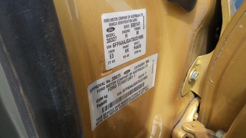 FORD TERRITORY SX-SY MKII 05/04-04/11 WIPER MOTOR TAILGATE 4 PIN PLUG ...