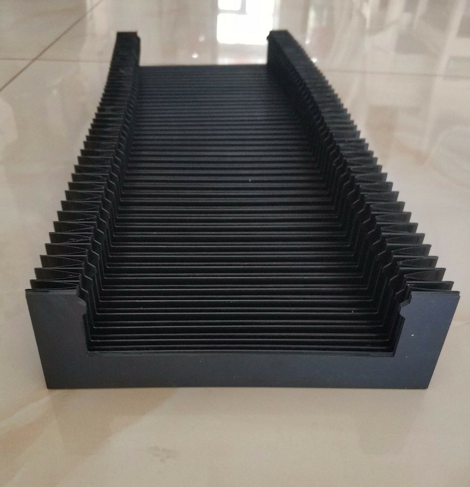 CNC linear rail protection bellows cover width175mm x height 54.05mmx ...