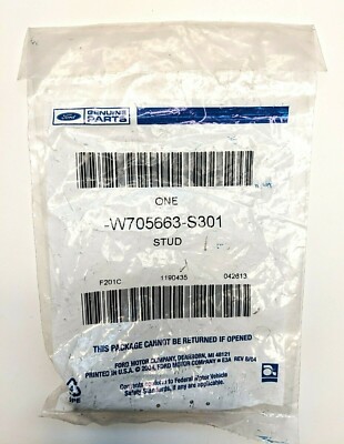 Genuine Ford Wheel Stud W705663-S301 Qty. 1 | eBay