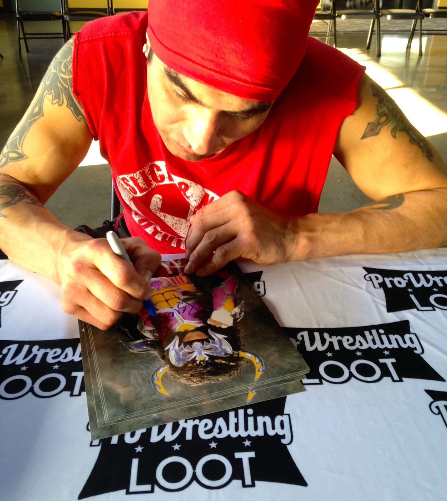 Psychosis Autographed 8x10 Promo Photo WCW Wrestling Psichosis WWE ...