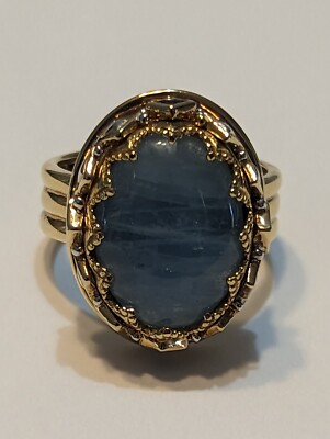 Michael Valitutti NH Gold Over Sterling Aqua Quartz Ruby Ring Size 8 | eBay