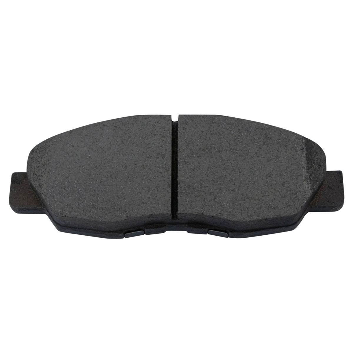 Front Premium Posi Ceramic Brake Pad & Performance Rotor Kit w ...