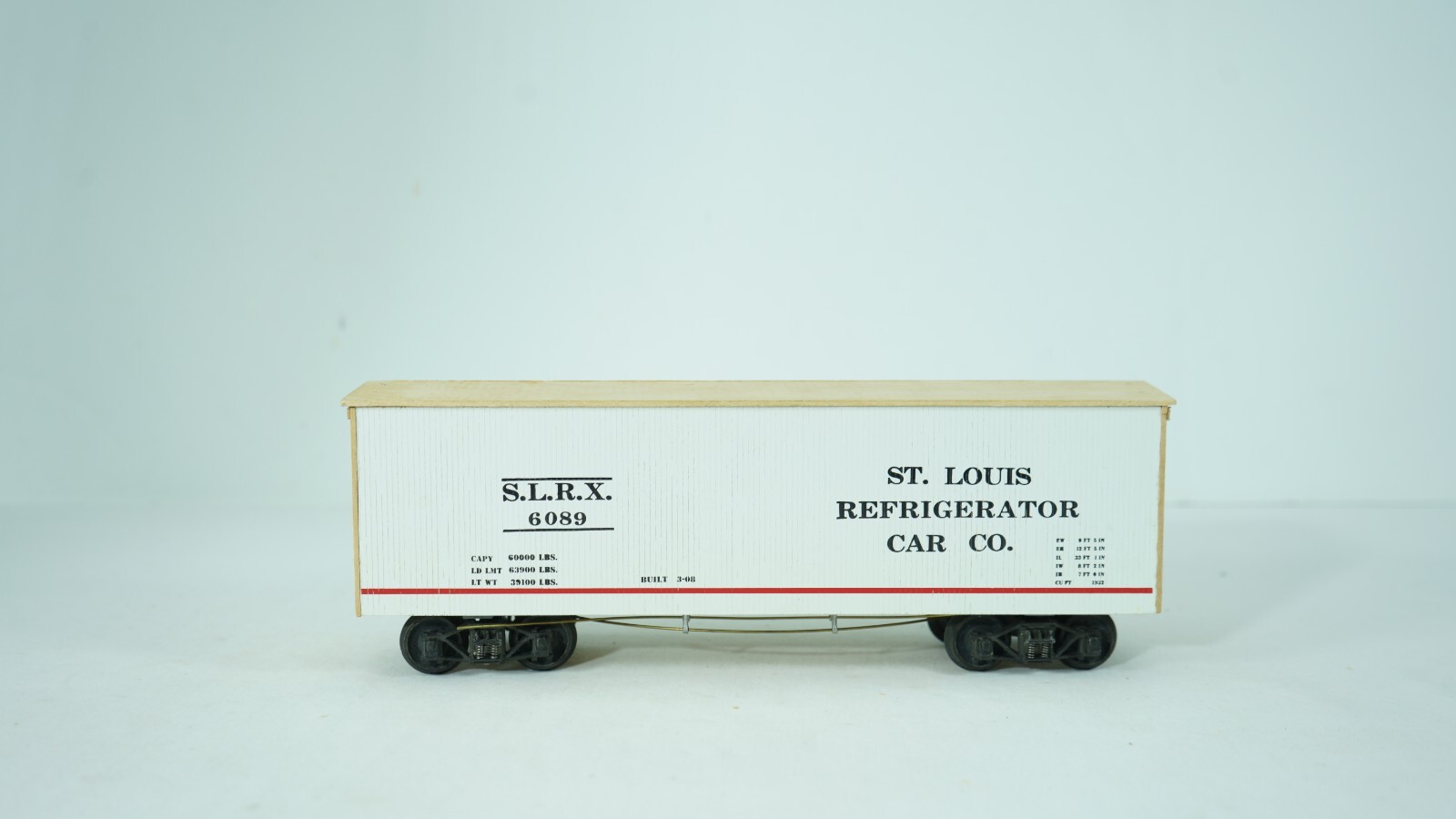 The All-Nation Line O Scale St. Louis SLRX Wood Reefer Kit #7350 W20 | eBay