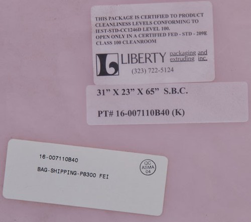 NEW ASM PN: 16-007110B40 Polygon 8300 P8300 FEI Shipping Bag | eBay