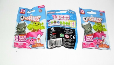 DREAMWORKS OOSHIES SERIES 1 PENCIL TOPPER LOT OF 3 BLIND BAGS PACKS | eBay