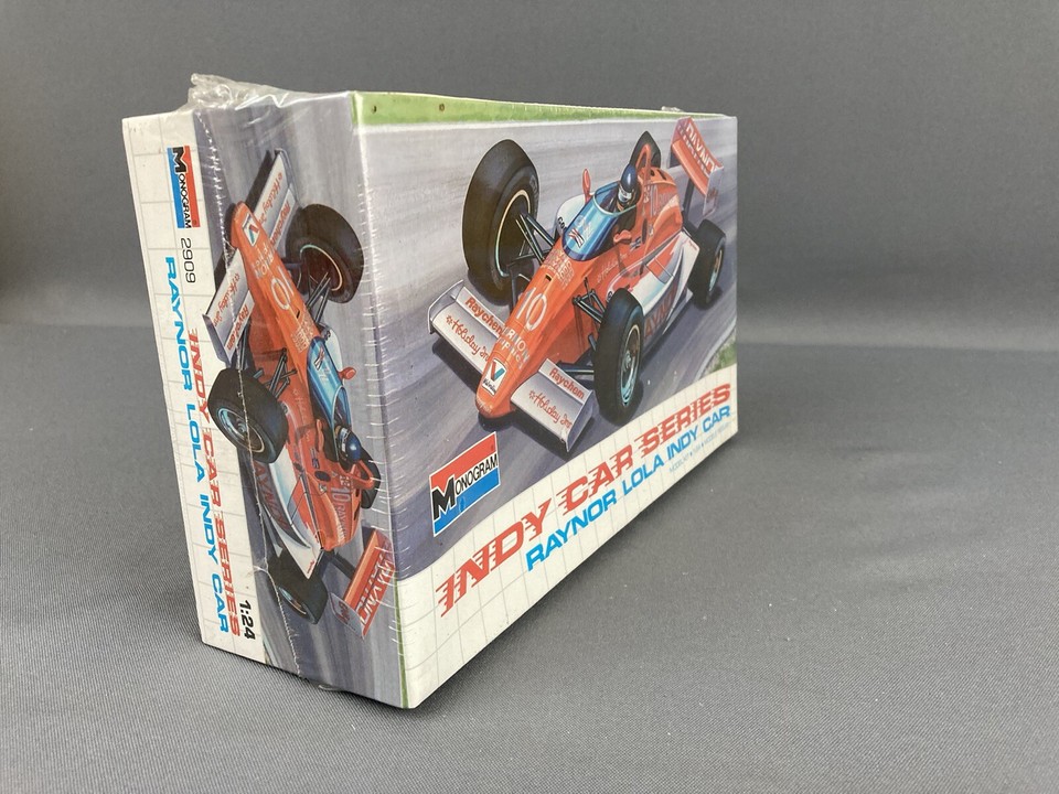 SEALED Monogram Indy Car Series Raynor #10 Lola Judd 1/24 Plastic Model ...