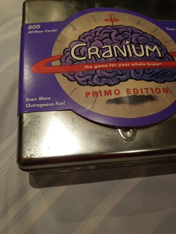 Cranium Primo Edition Cranium Board Game & 800 New Cards New & Factory ...