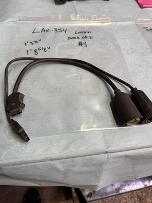 LAK354 Mig Gun Trigger Cable Tweco Plug - Lincoln, Set of 2 LN25 LN7 ...