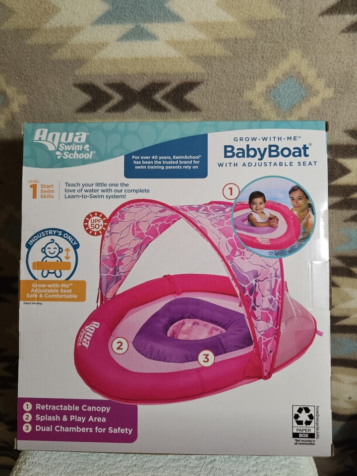 Aqua Swim School "Grow-With-Me" BabyBoat | eBay