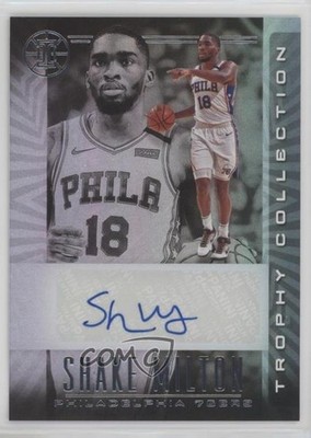 2019-20 Panini Illusions Trophy Collection Signatures Shake Milton #TC ...