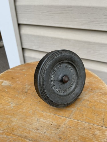 Vintage Wood Handled Balance Wheel Tool Demonstrator KWIK EZEE | eBay