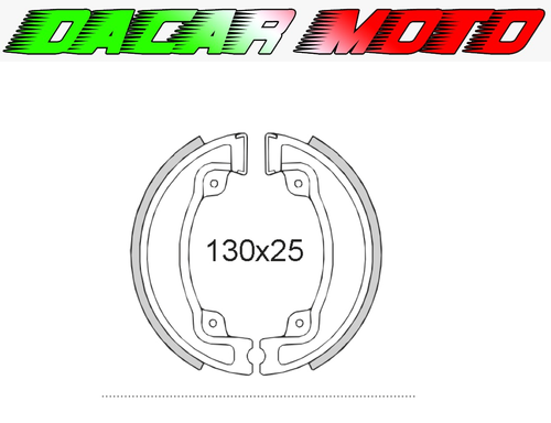 Bremsbacken Hinten Honda Cn 250cc RMS 225120400 | eBay.de