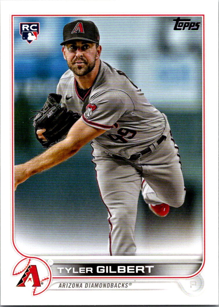 2022 TOPPS SERIES 1 TYLER GILBERT RC ARIZONA DIAMONDBACKS #130 | eBay