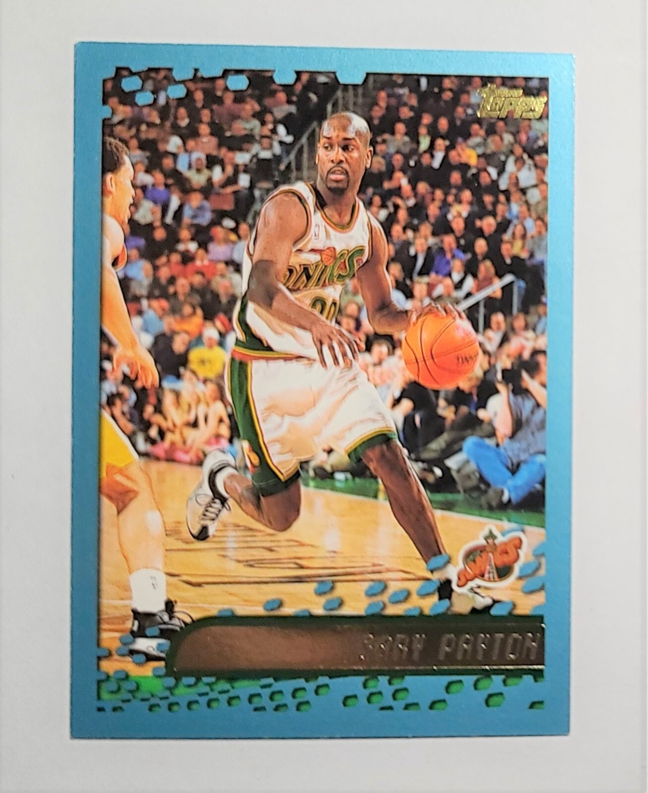 Gary Payton 2001 Topps Basketball #160 Base Seattle Supersonics ...