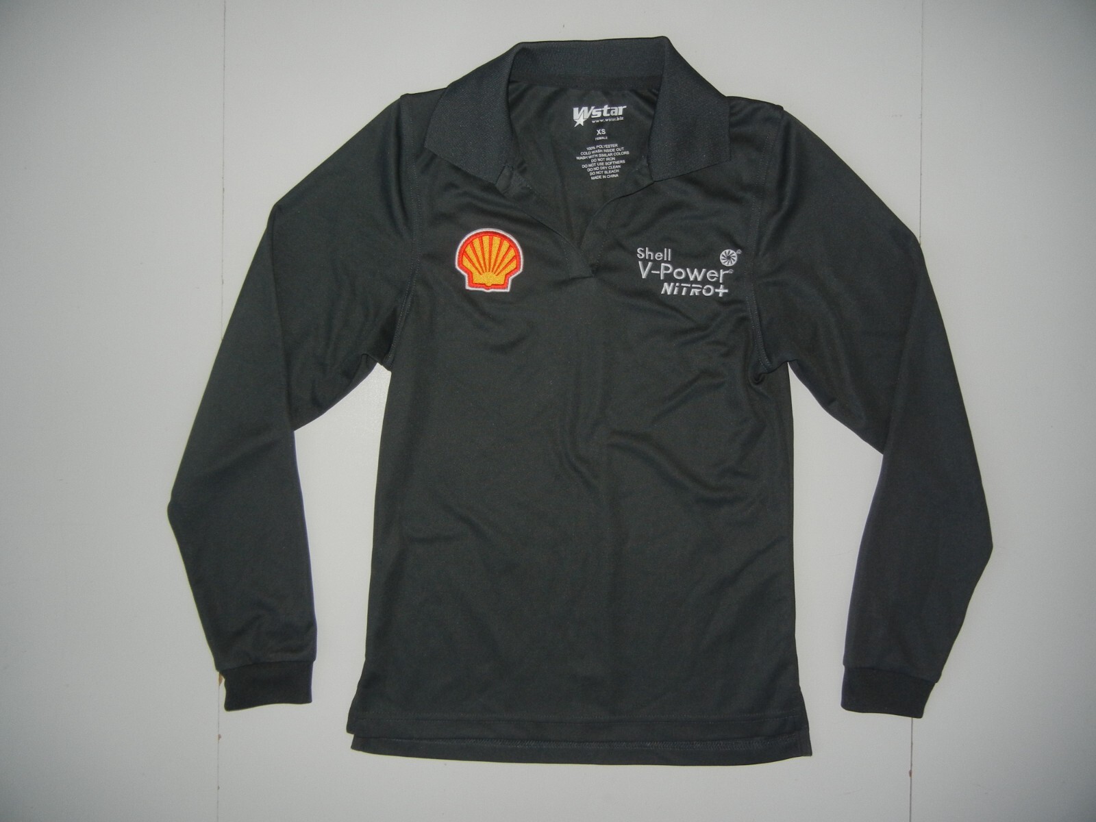 SHELL V-POWER NITRO Long Sleeve GAS STATION EMPLOYEE … - Gem