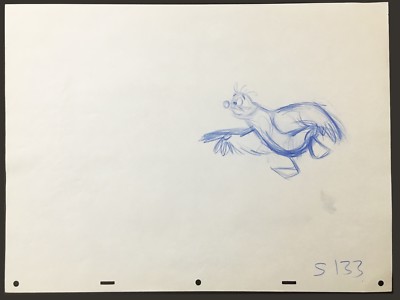 Disney's The Little Mermaid - Original Production Drawing of Scuttle ...