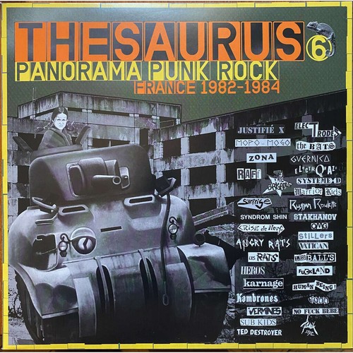 Various Thesaurus Volume 6 / Panorama Punk Rock France 1982-1984 - LP ...