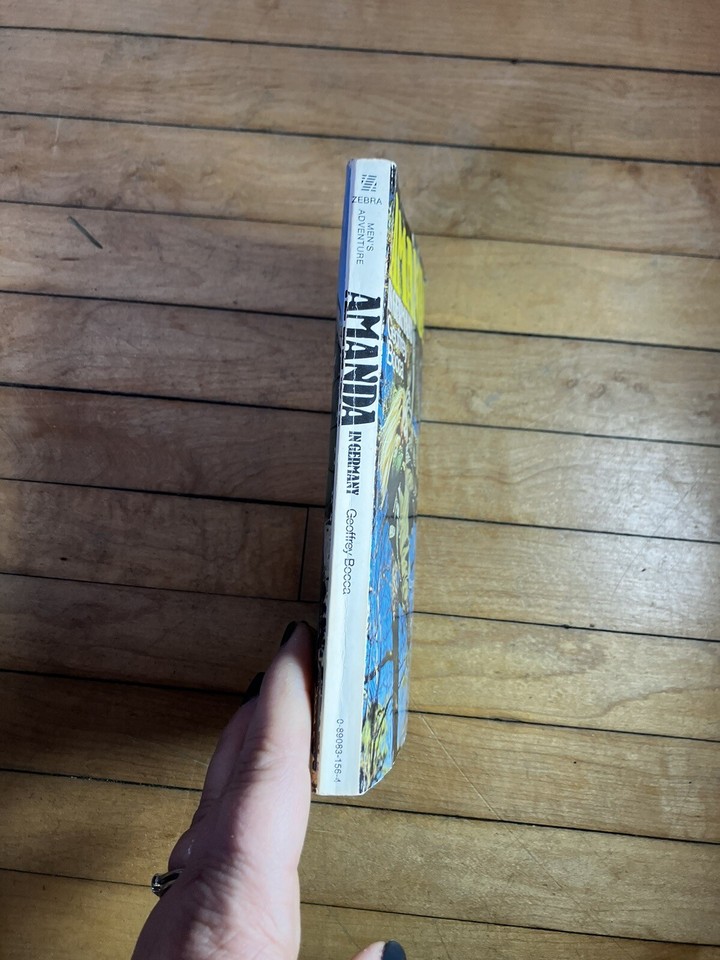 Amanda In Germany, Geoffrey Bocca, 1972 PB Rare Pulp Excellent ...