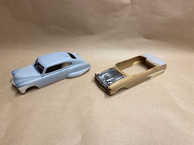 CUSTOM CHOPPED Bodies 1/25 57 Chevy 1951 Fleetline 1950's Barris Style ...