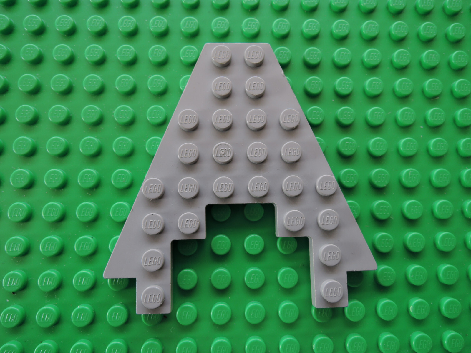 Lego 1 x Flügelplatte 6104 alt hellgrau 8x8 Ausschnitt 3x4 6087 1789 ...