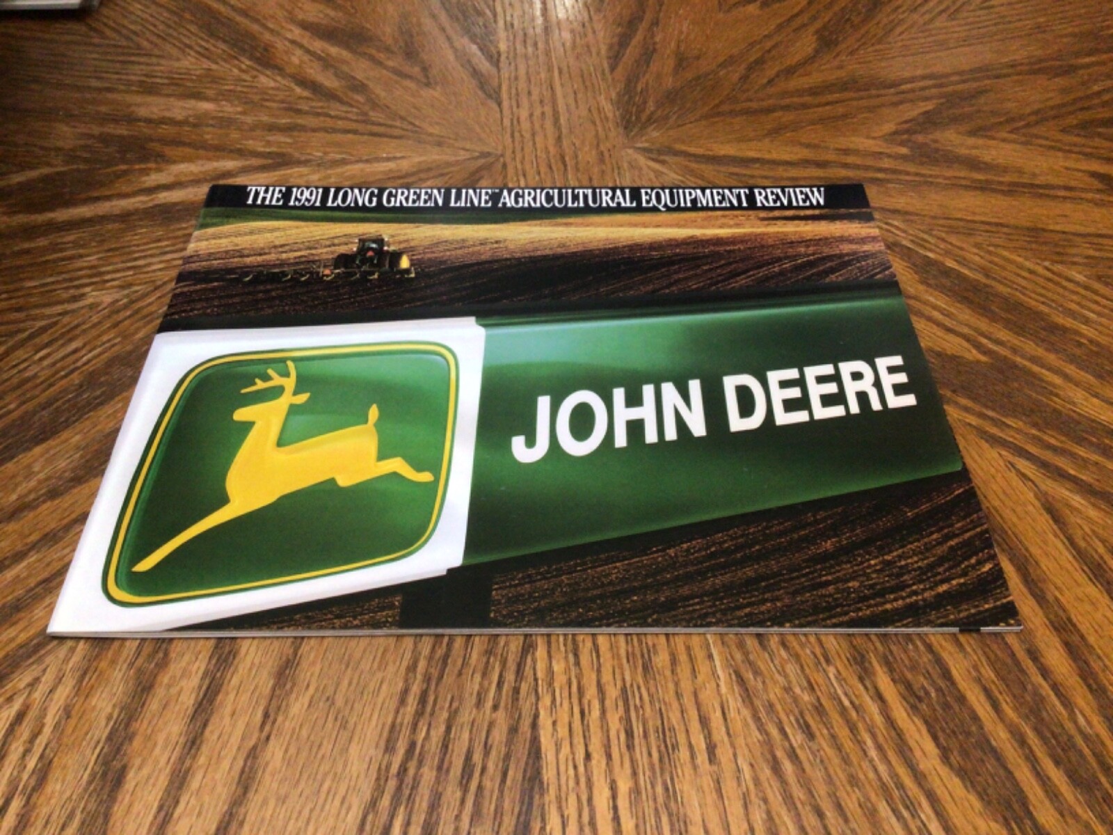 John Deere 1991 Long Green Line Equipment Review Brochure | eBay